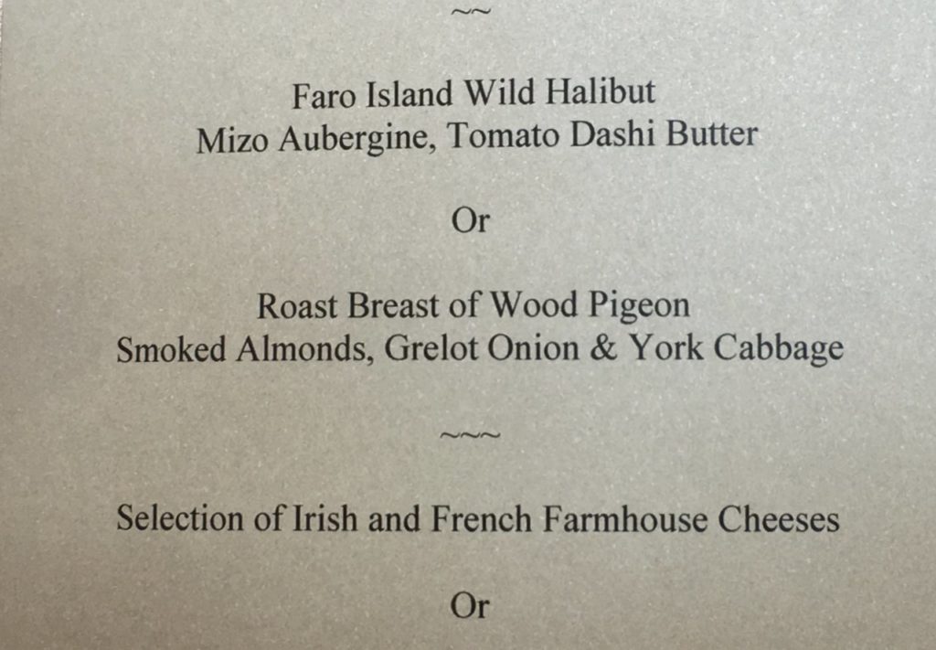 Patrick Guilbaud Dublin Review, 2 Michelin Stars